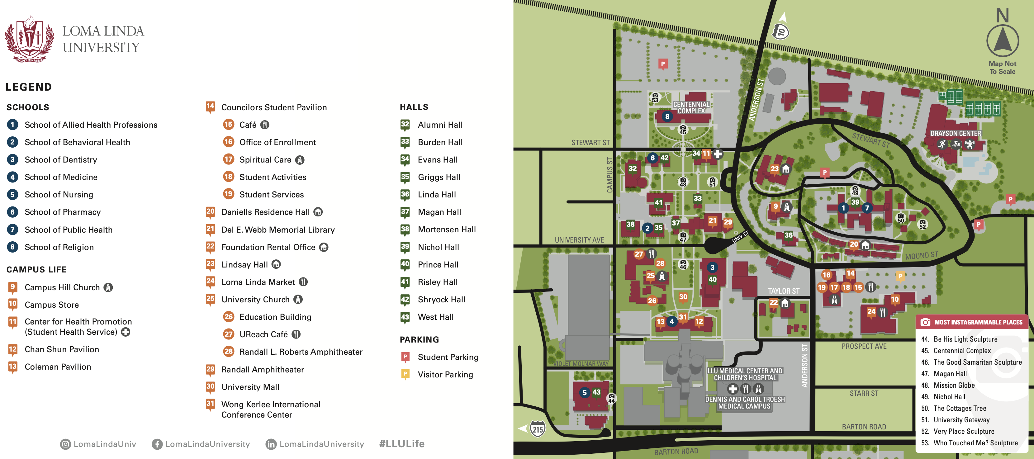 Directions & Parking | Graduation Ceremonies | Loma Linda University